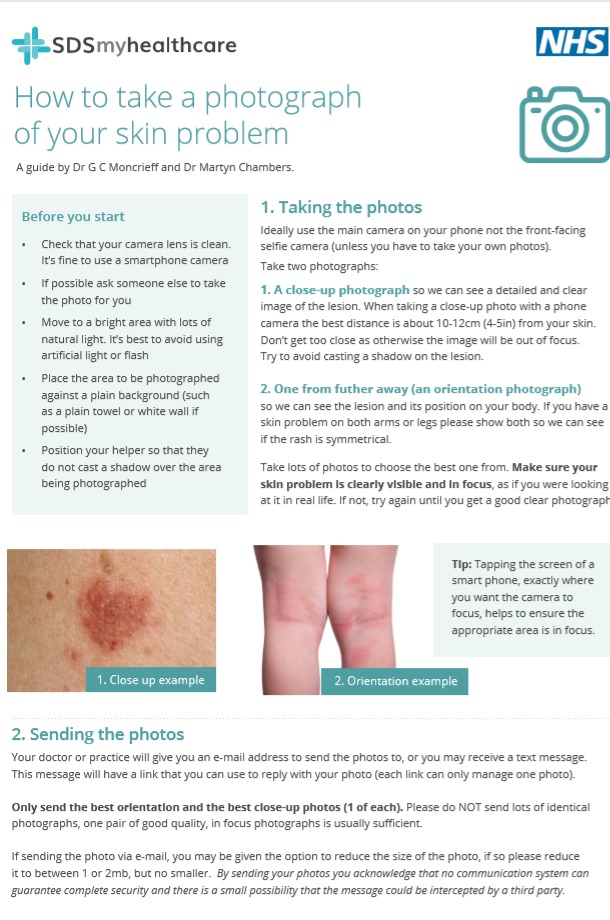 Guide to Take Clinical Photographs – Pearl Medical Centre